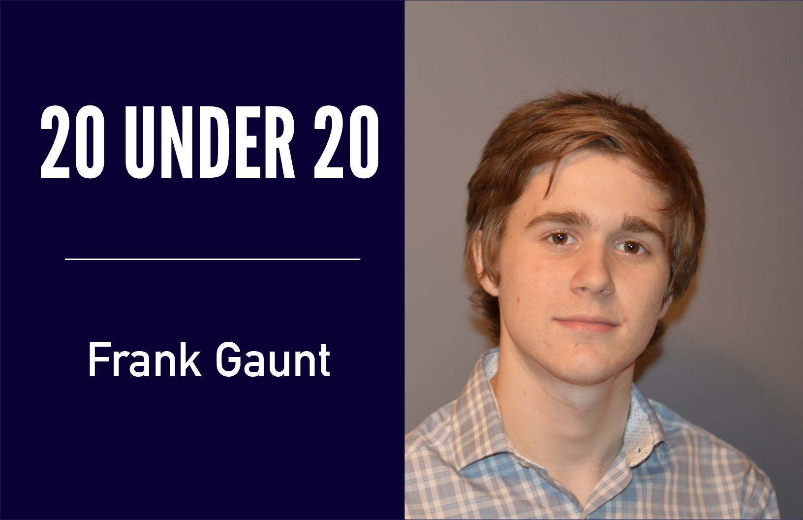 2016's 20 Under 20: Frank Gaunt, Hickman High School - COMO Magazine