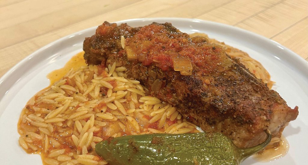 Cookin' with Hoss: Roasted Country-Style Ribs with Arrabbiata Orzo ...